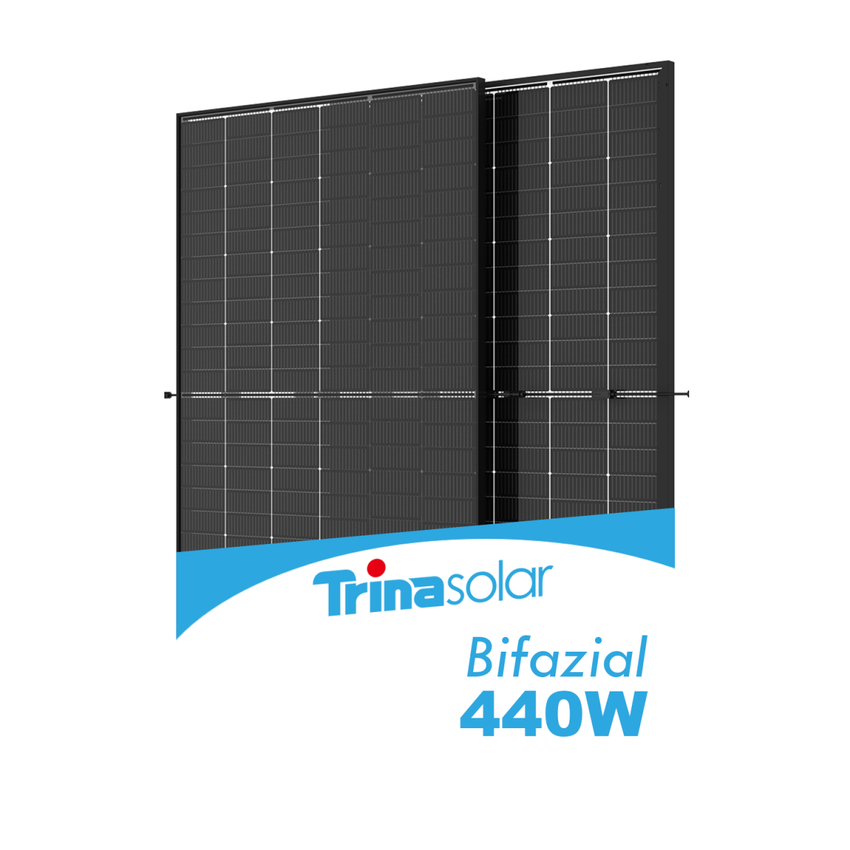 Trina 440W Solarmodul Bifazial Vertex S+ Glas Glas TSM-440NEG9RC.27, 69 ...